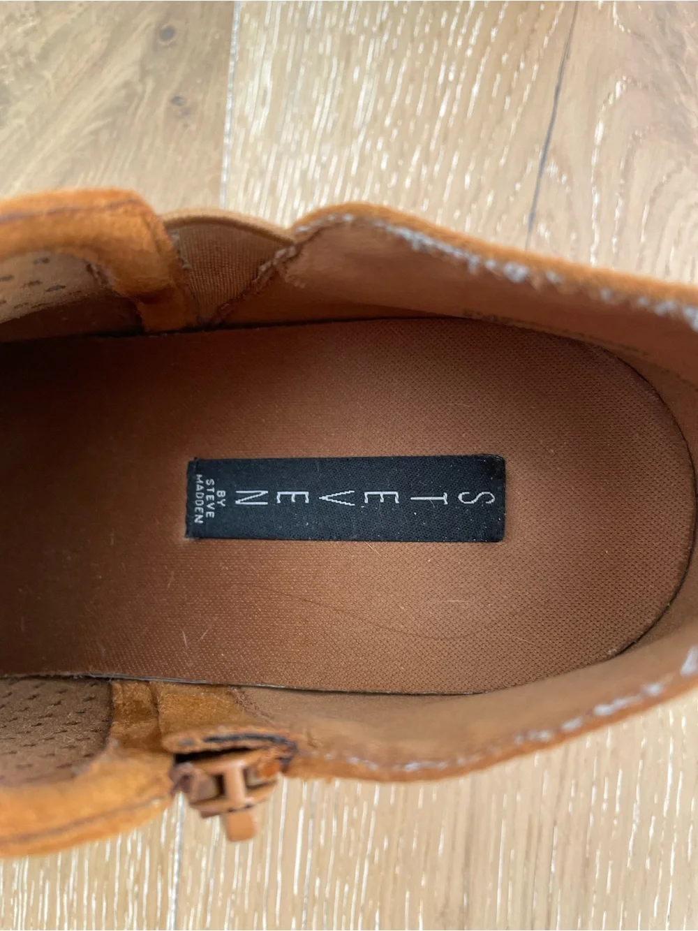 Steve Madden | Shoes | Steve Madden Cognac Suede Slipon Sneaker With ...